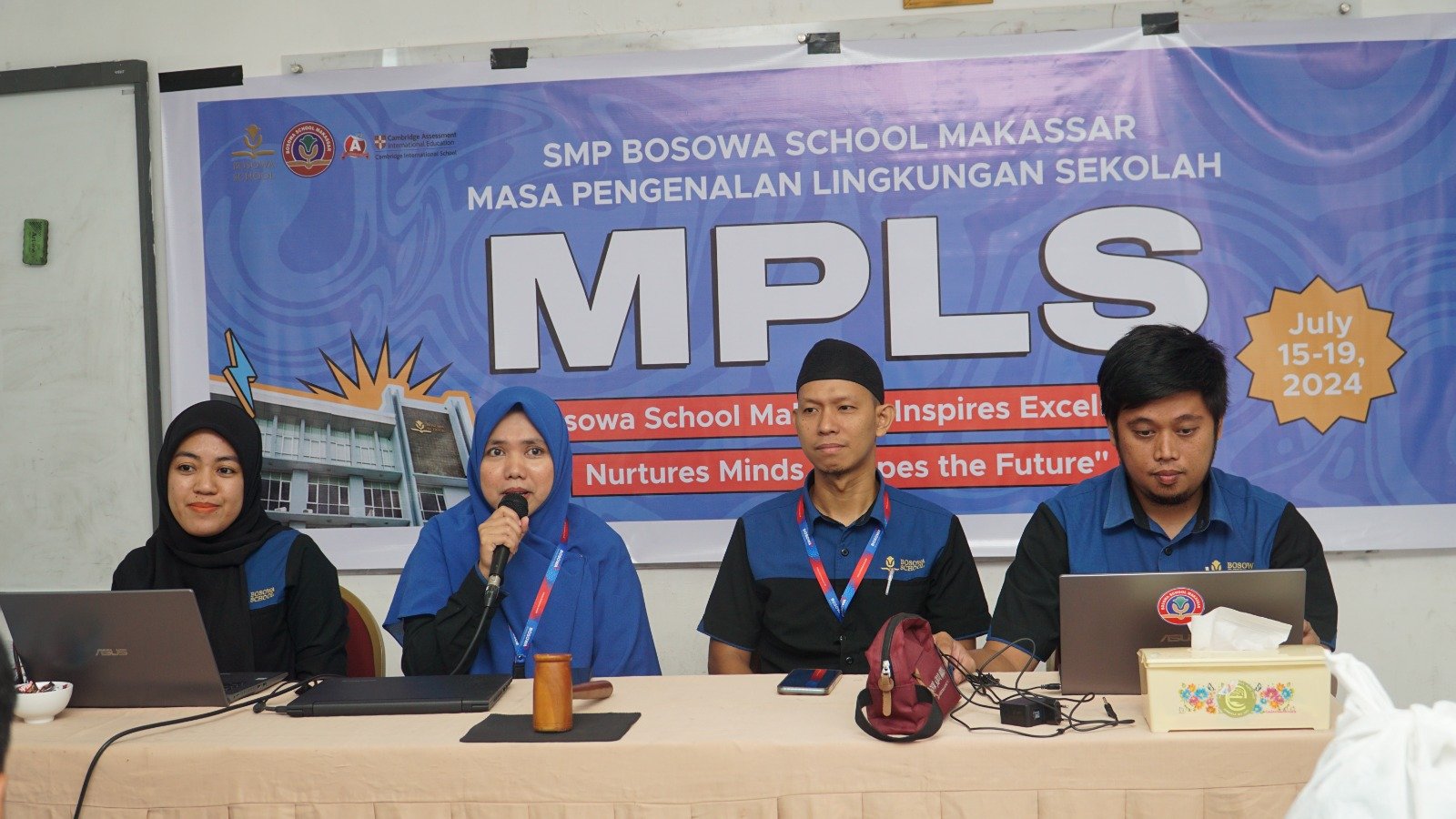 SMP-SMA Bosowa School Makassar Gelar Masa Pengenalan Lingkungan Sekolah