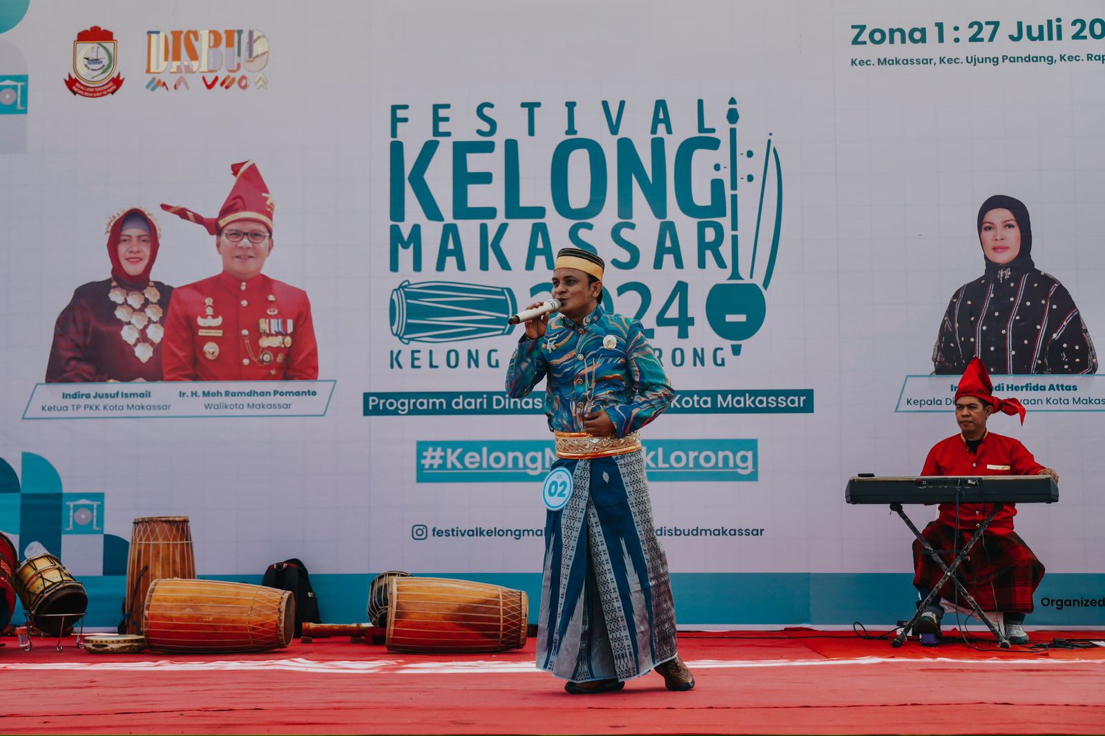 Grand Final Festival Kelong Makassar 2024: Fort Rotterdam Bergema dengan Tradisi dan Musik