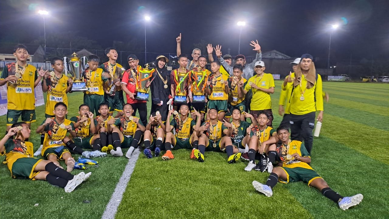 SSB Telkom Makassar U-15 Harumkan Nama Sulsel, Juara 1 Liga Nasional ...