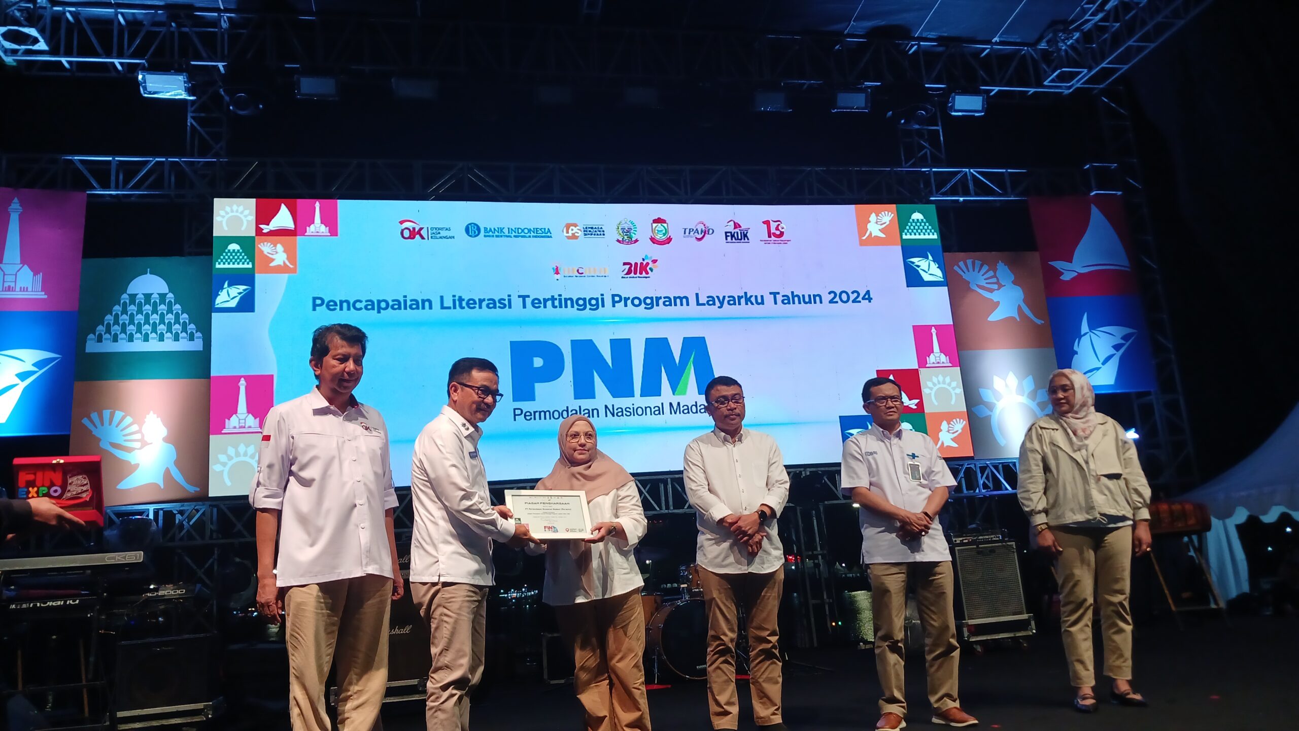 PNM Raih Penghargaan Program Literasi Terbanyak di 2024 dari OJK
