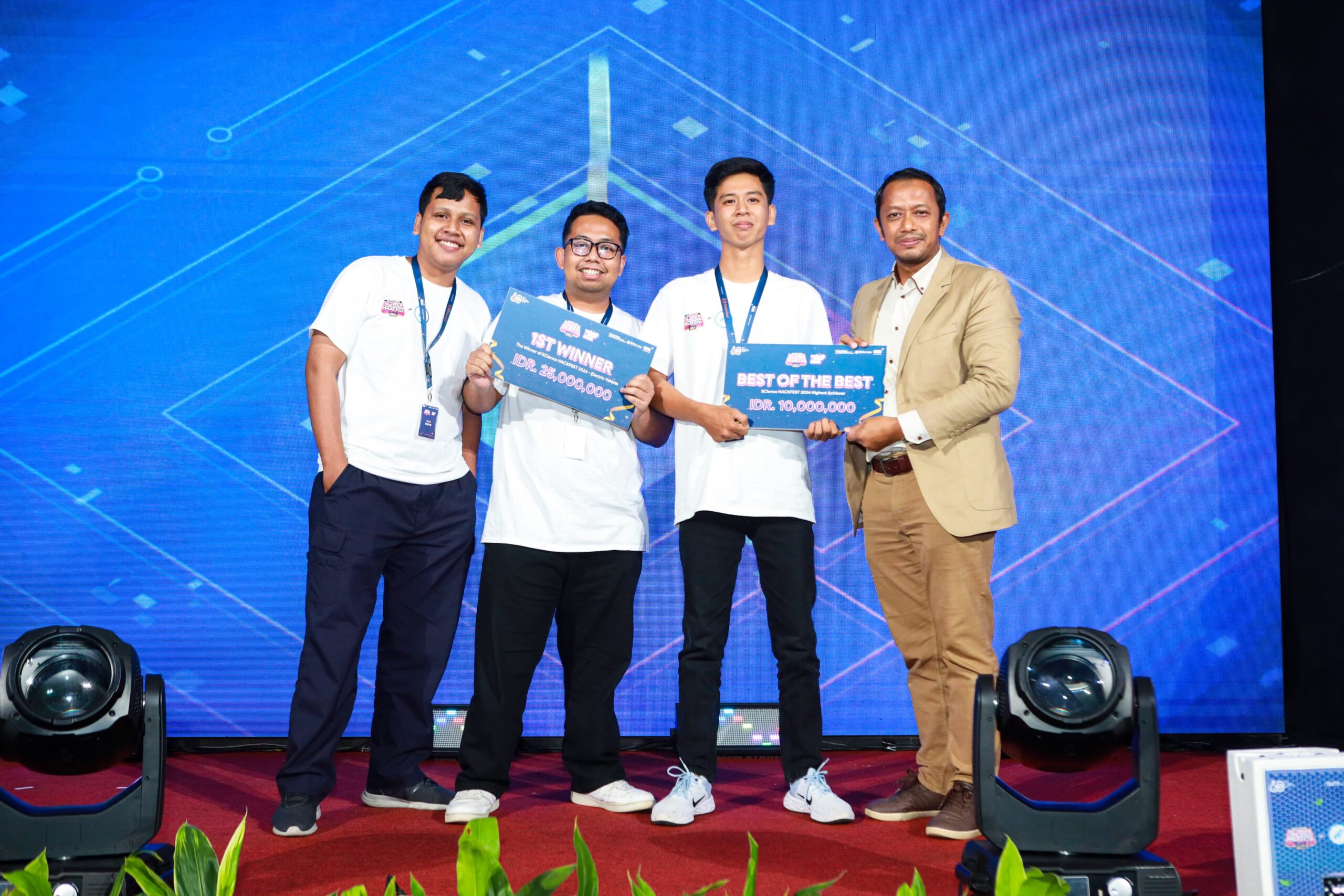 Tim TI UIN Alauddin Raih Juara Umum pada Sucofindo Science Hackathon Festival 2024
