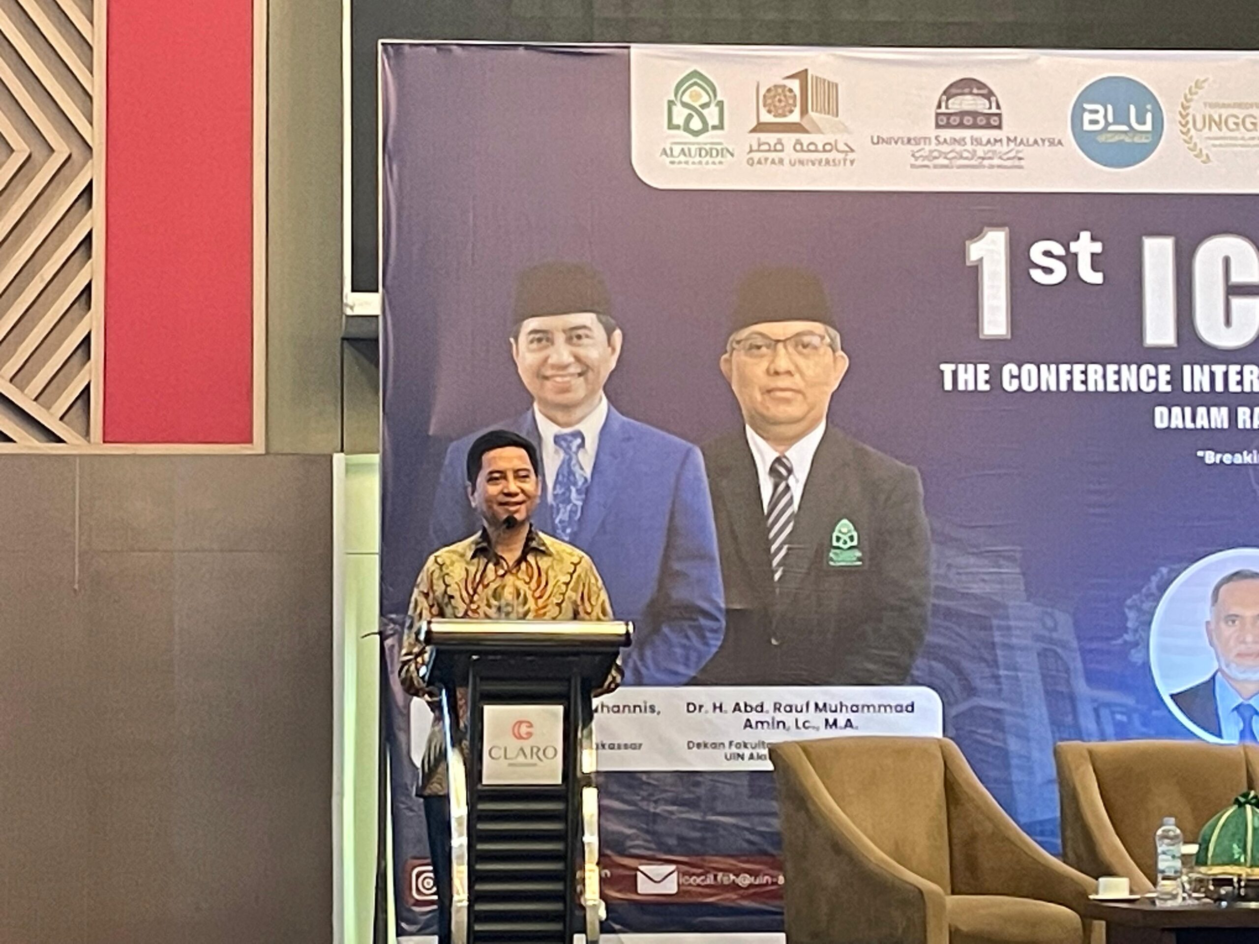 Rektor UIN Alauddin Makassar Buka Kegiatan ICOCIL 2024