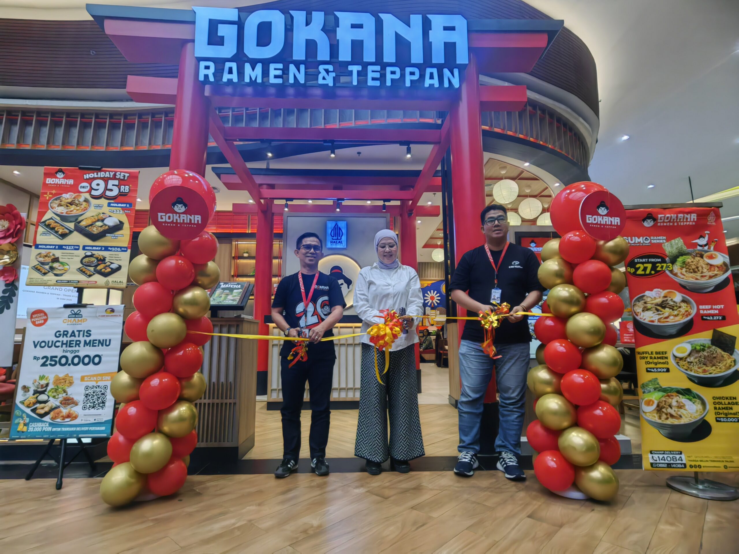 Gokana Ramen & Teppan Resmi Hadir di TSM Makassar, Tawarkan Konsep Show ...